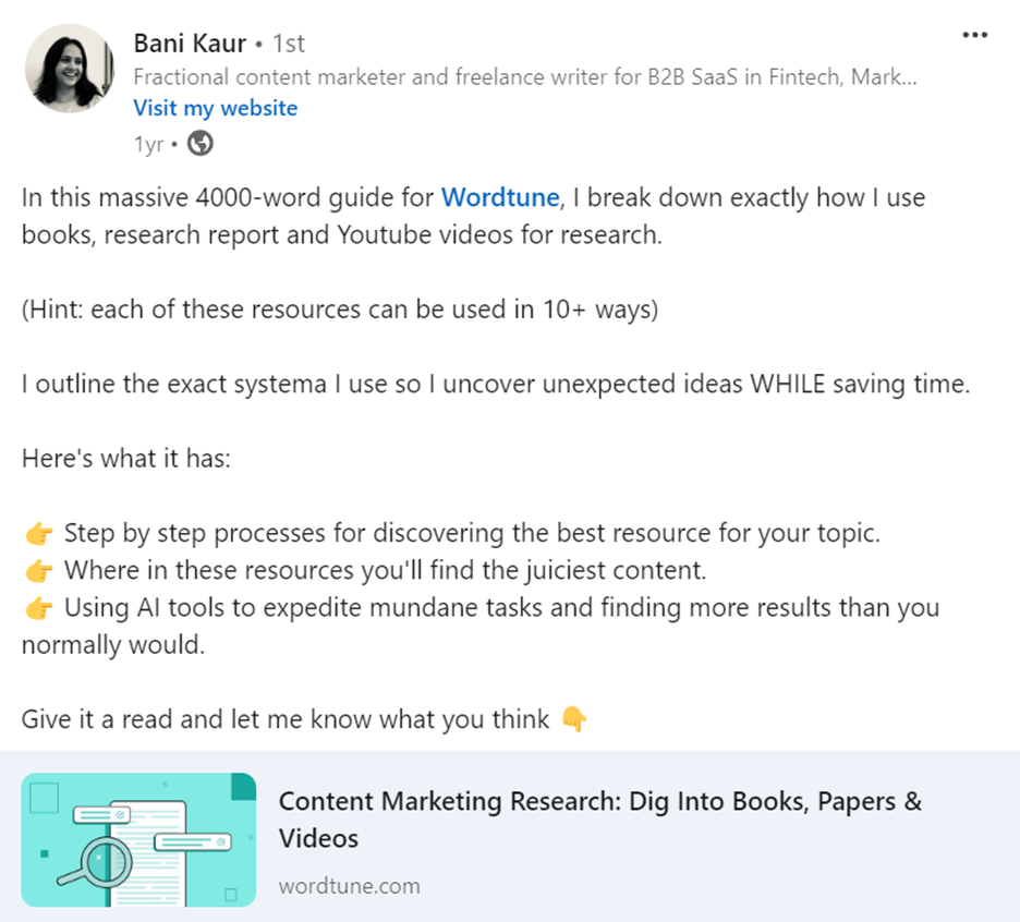 5 Ways to Share Your Writing Samples on LinkedIn - B2B Writers International